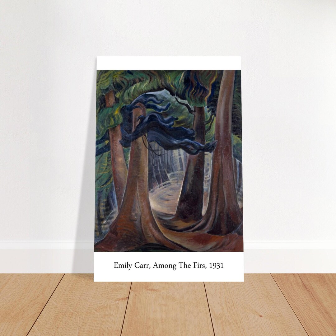 Emily Carr, Among the Firs, Large Fine Art Poster 60x90 Cm / 24x36 ...