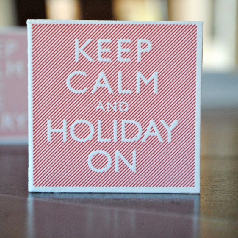 Keep Calm Card - Etsy