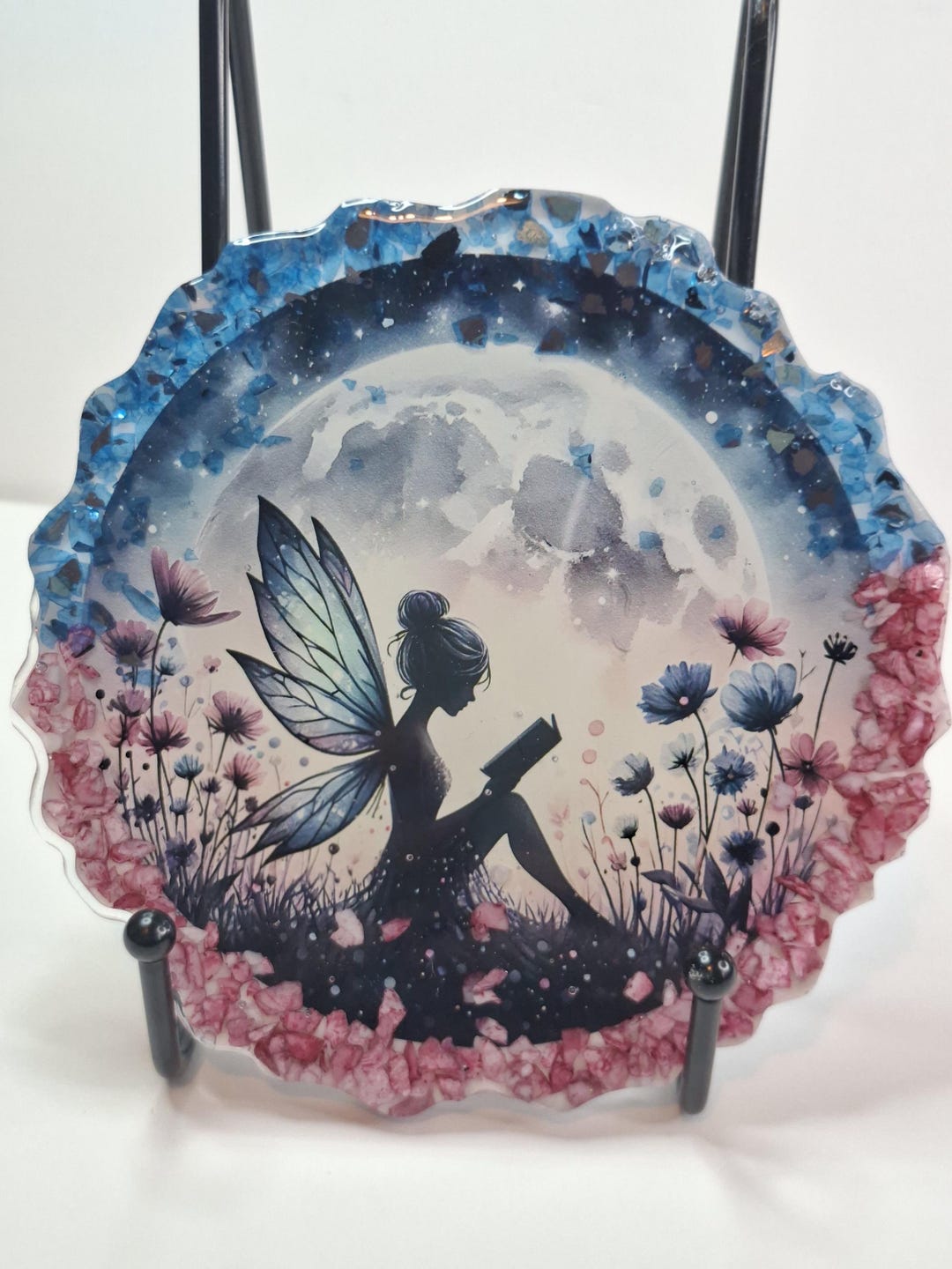 Handmade Fairy Coaster/art Display- Gift Ready Boxed - Etsy