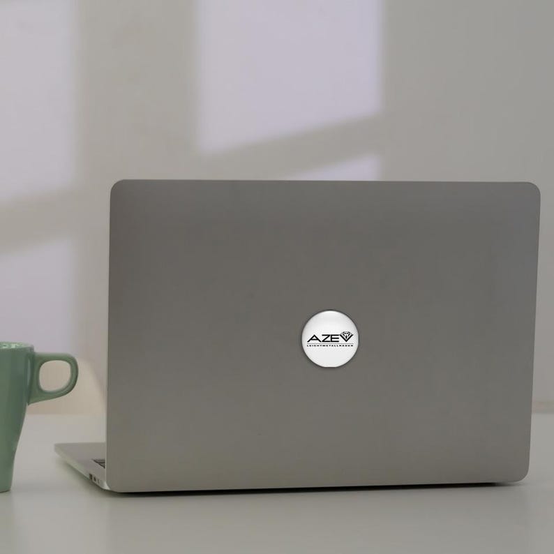 3D Printed AZEV Domed Wheel Center Cap Stickers: Custom Car Logo Decal ...