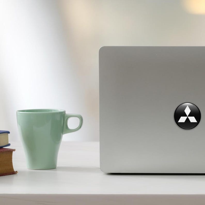 4x SET 3D Printed MITSUBISHI Car Brand Stickers Stylish Durable ...