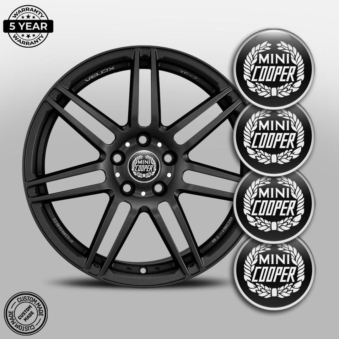 MINI Cooper Wheel Center Cap Stickers: 3D Domed Decal Set - Etsy