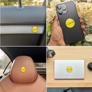 4x SET 3D Printed AZEV Custom Domed Center Hub Cap Self-adhesive ...