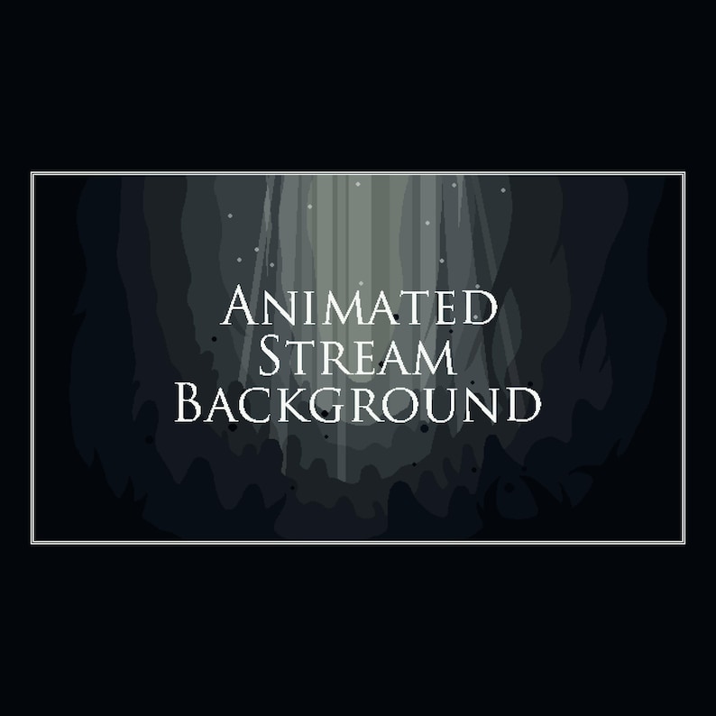 Cavernlight - Animated Stream Background | Loopable Stream Scene for ...
