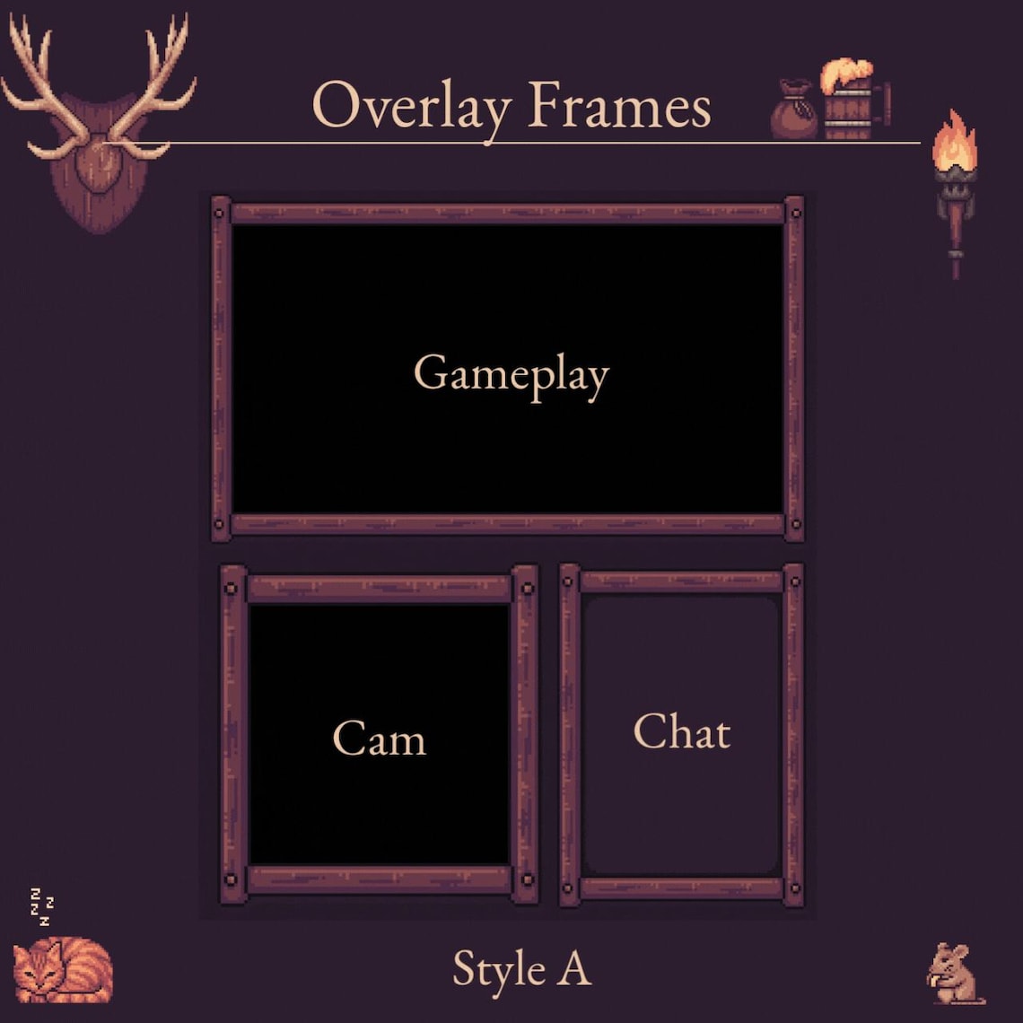 Medieval Tavern | Modular Stream Pack - Medieval Fantasy Cozy Twitch ...