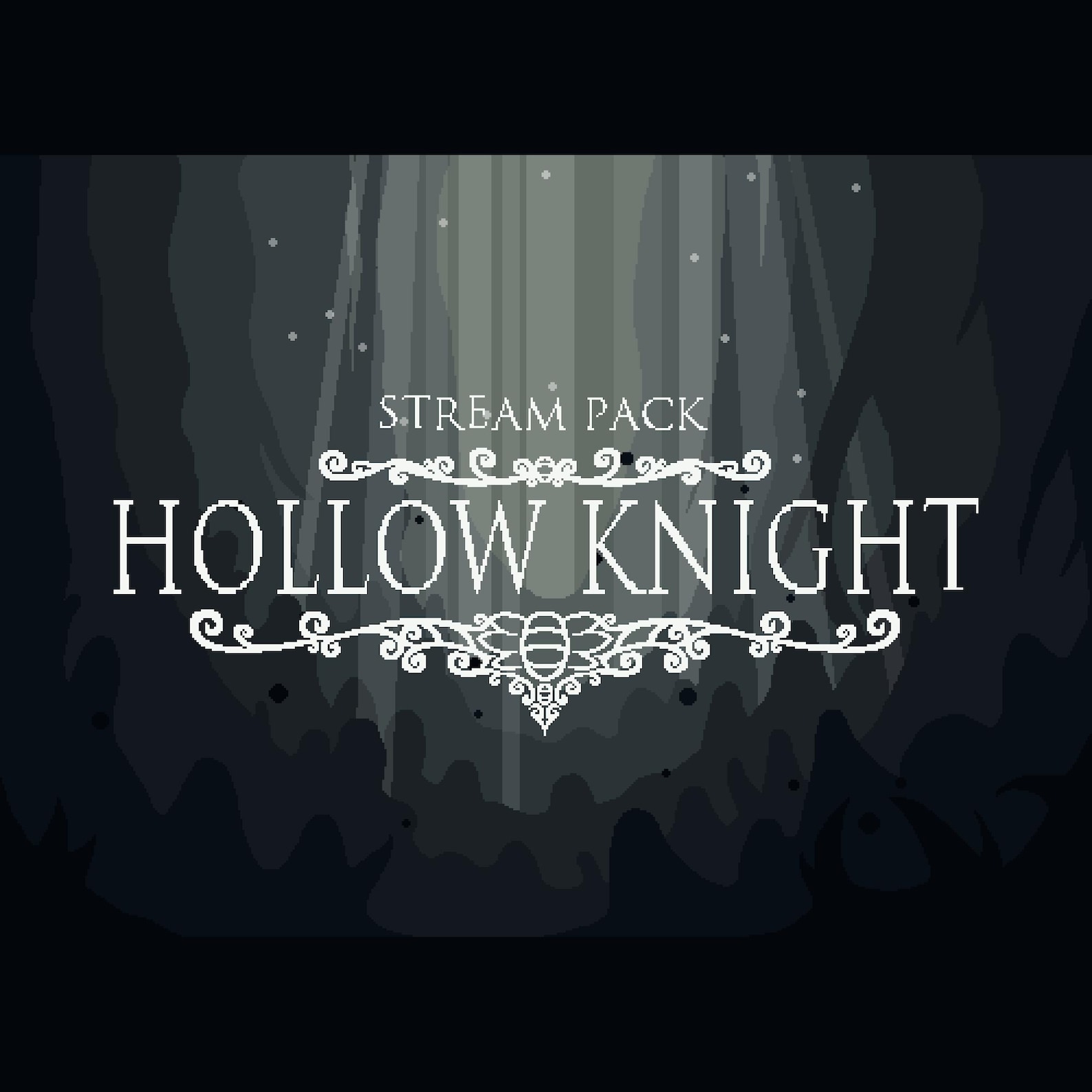 Hollow Knight Animated Stream Overlay Pack | Pixel Fantasy Twitch ...