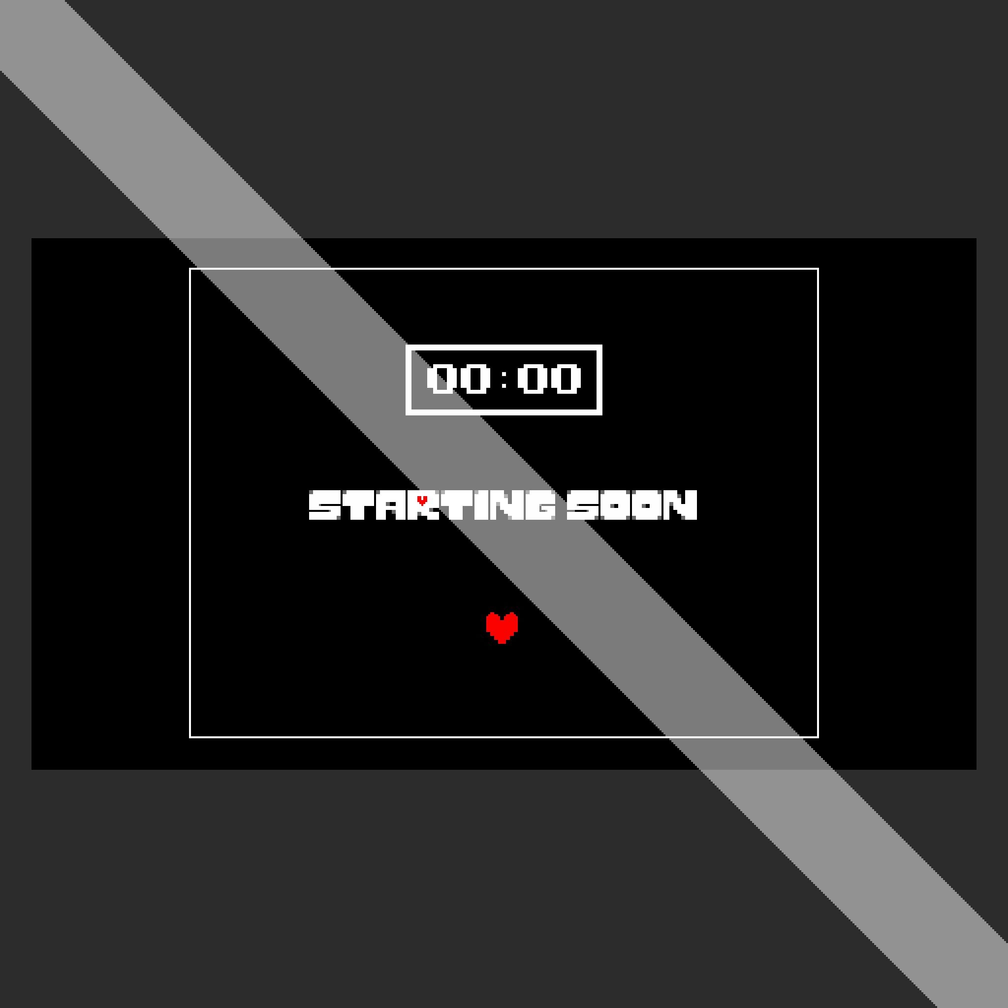 Undertale Animated Stream Overlay Pack | Retro Twitch Overlay - Etsy