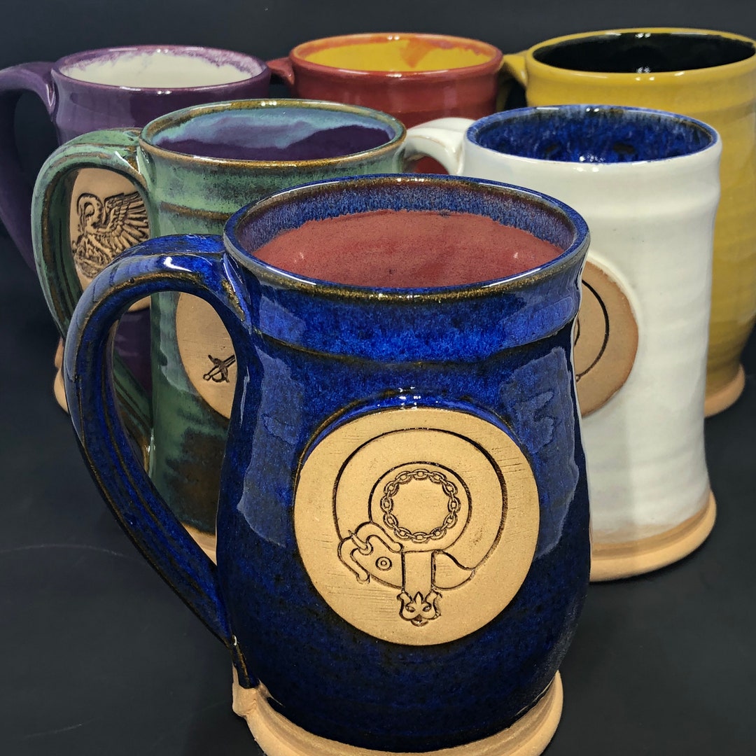 SCA Custom Peerage Mugs, Chivalry, Laurel, Order of Defense, Pelican - Etsy