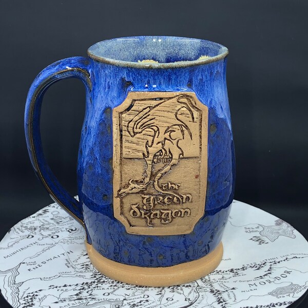 Green Dragon Mug - Etsy