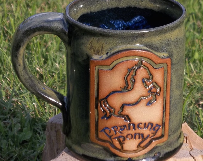 Prancing Pony Mug, Lord of the Rings, Hobbit Handmade Ceramic Mug - Etsy