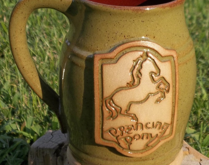 Prancing Pony Mug, Lord of the Rings, Hobbit, Ceramic Handmade Mug - Etsy