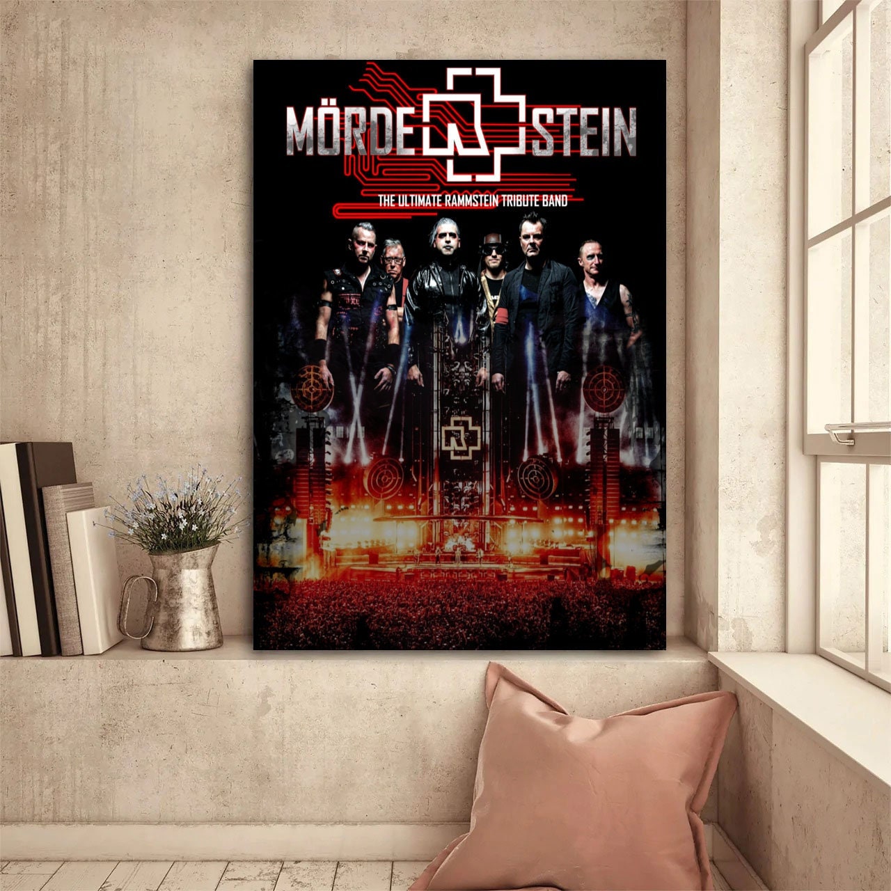 Rammstein North America Stadium Tour 2022 Poster, Rammstein Tour 2022 ...