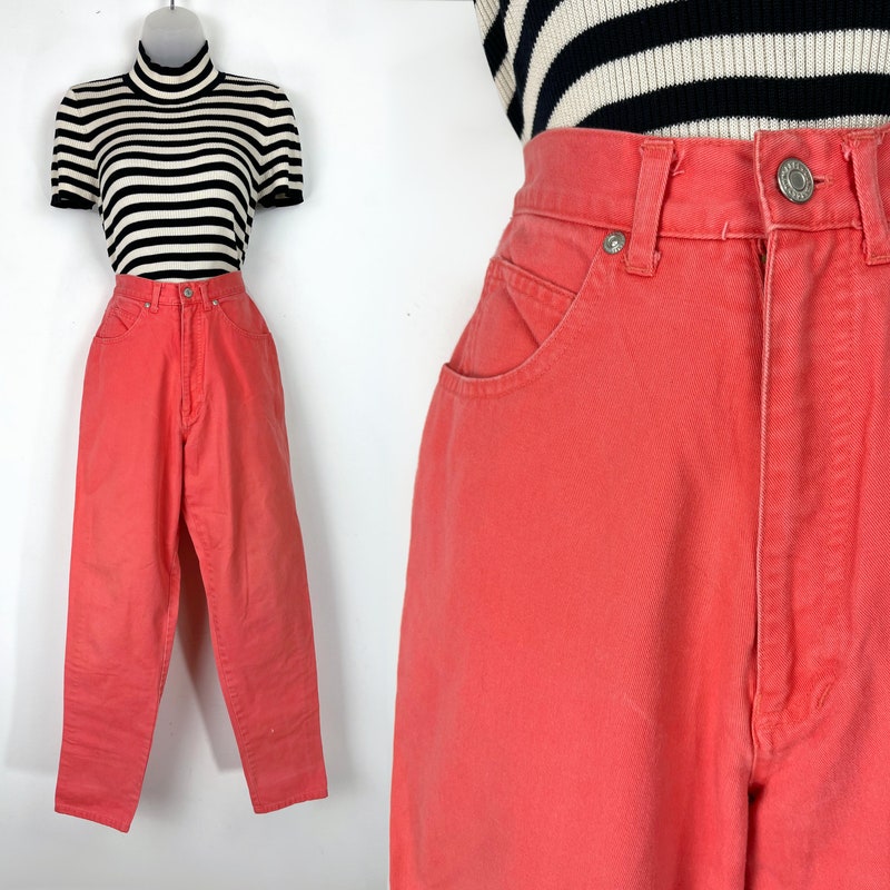 Pink Jeans - Etsy