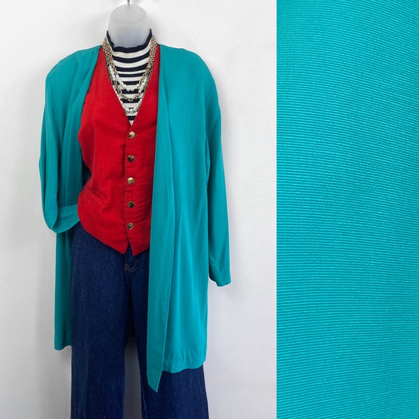 Turquoise Blazer - Etsy