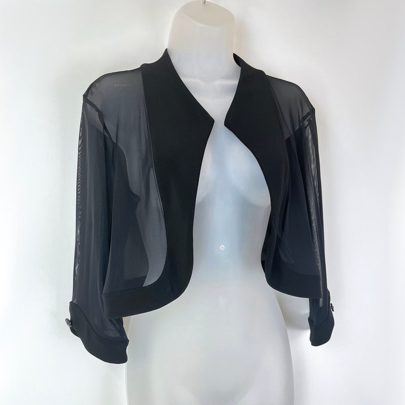 Black Bolero - Etsy