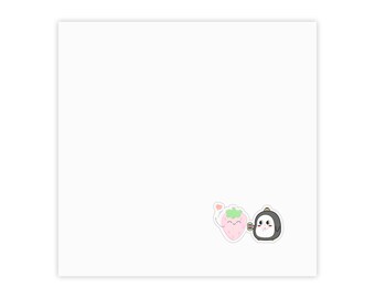 Charming Pink Bow Post-it® Note Pads, Cute Sticky Notes, Kawaii Office ...