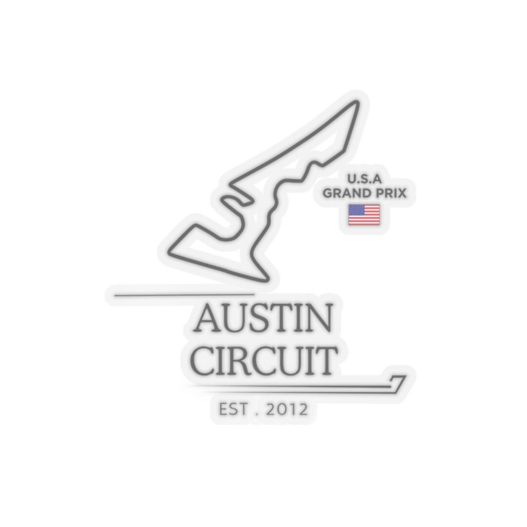 Circuit of the Americas Sticker | Austin Grand Prix Decal | COTA Track ...