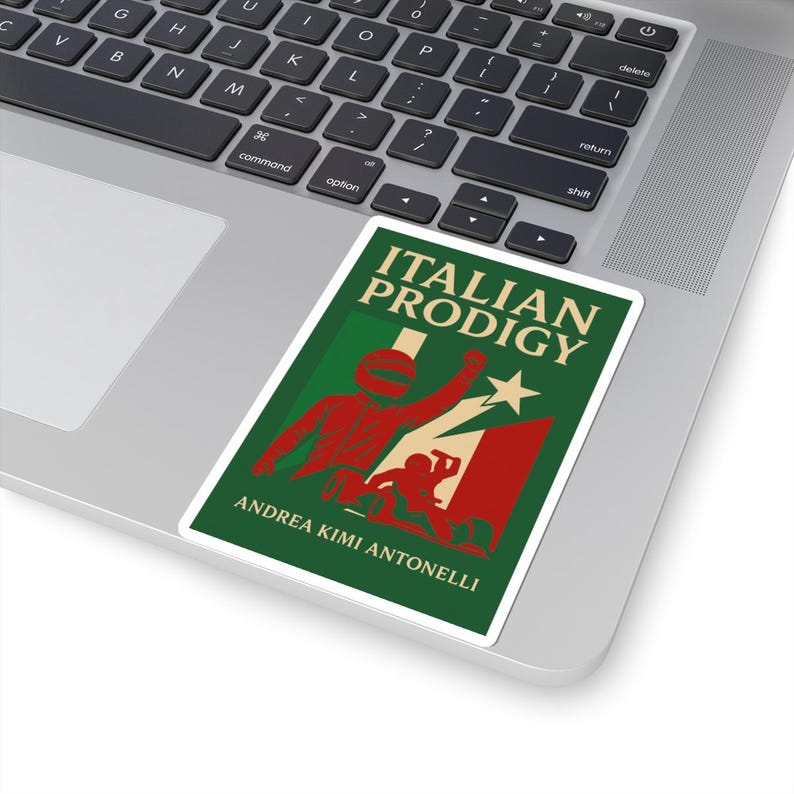 Andrea Kimi Antonelli Italian Prodigy Sticker | F1 Racing Vinyl Decal ...