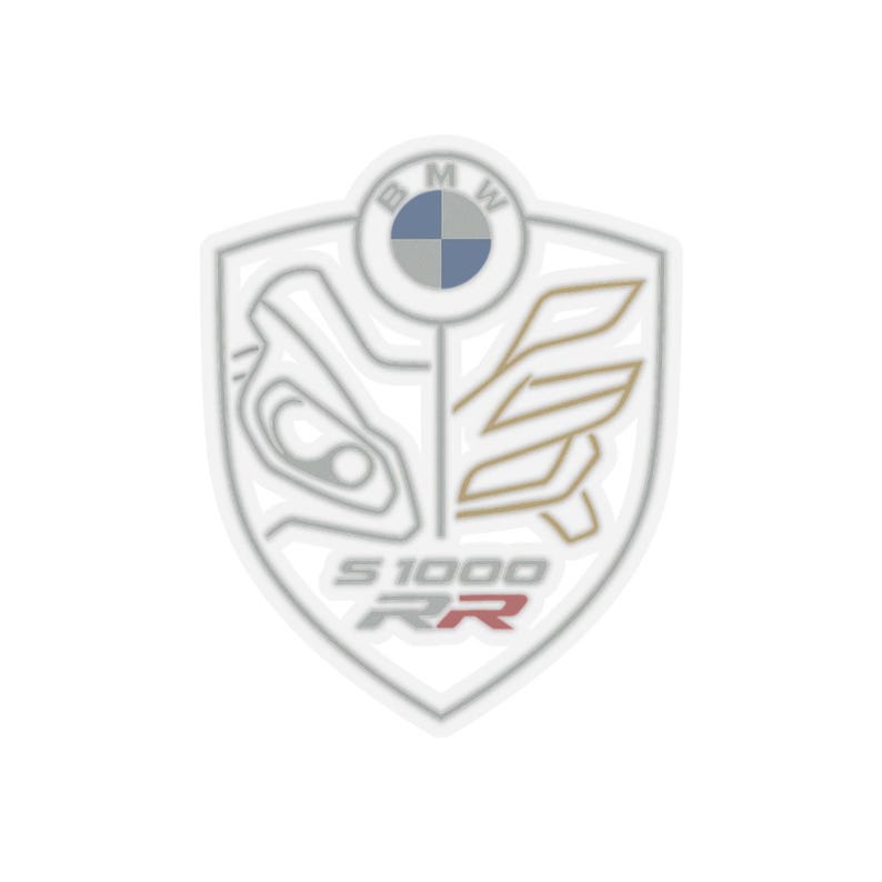 BMW S1000RR Winglet Crest Sticker - Asymmetrical Headlight Motorcycle ...