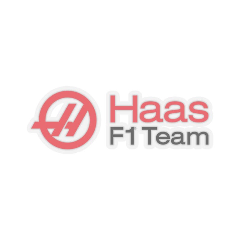 HAAS F1 Team Sticker | Weatherproof Vinyl Decal - Etsy