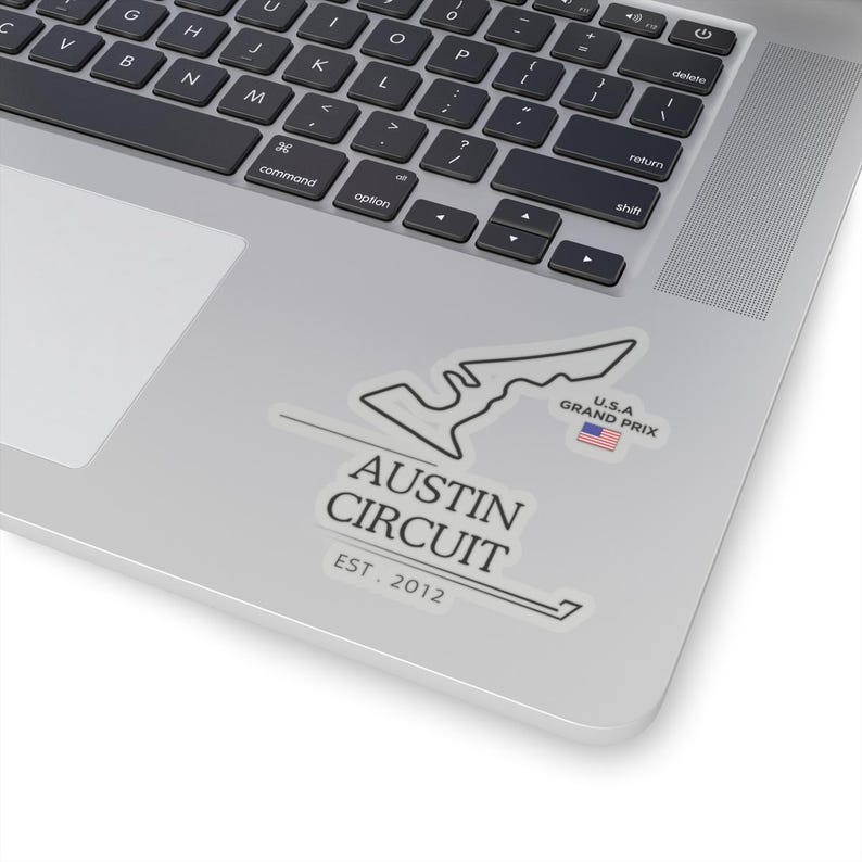 COTA Vinyl Sticker | Austin Grand Prix Track Decal - Etsy