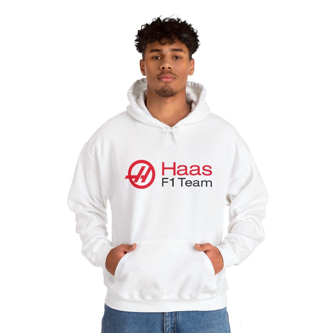 HAAS F1 Team Hoodie | Formula 1 Racing Sweatshirt | Motorsport Fan ...