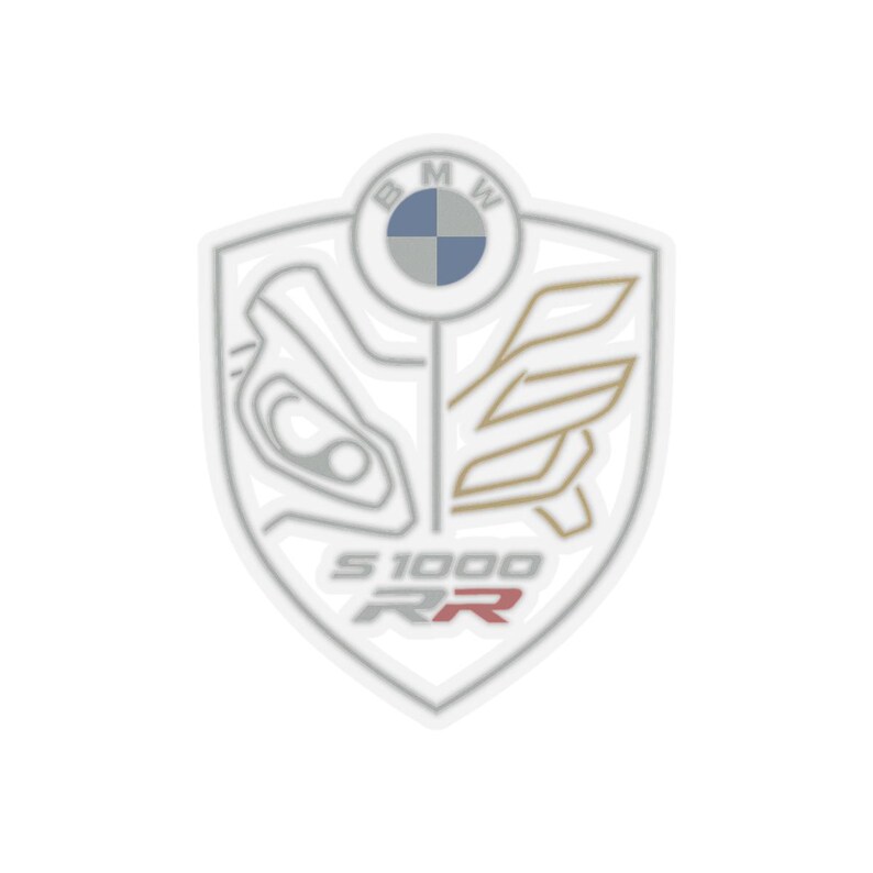 BMW S1000RR Winglet Crest Sticker - Asymmetrical Headlight Motorcycle ...