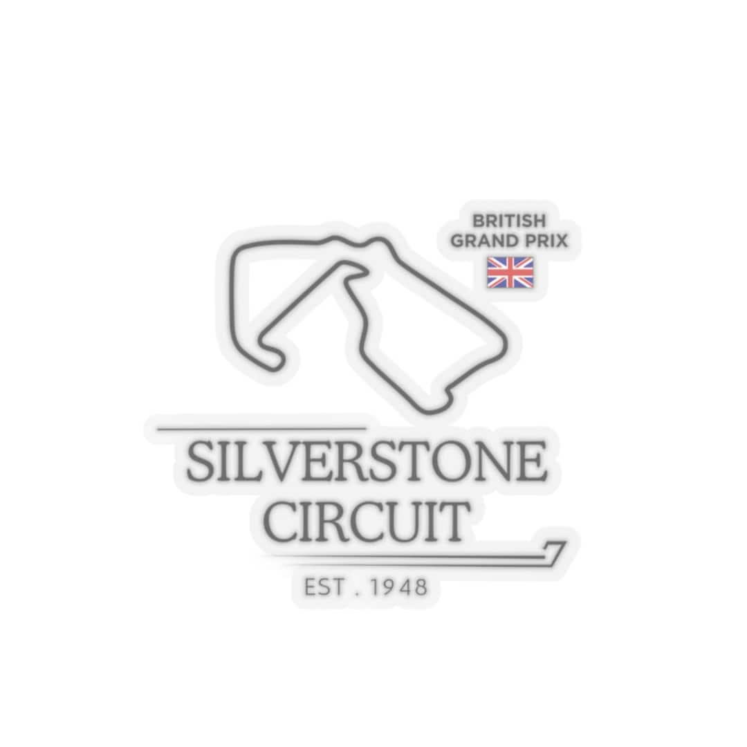 Silverstone Circuit Sticker | British Grand Prix Decal | Formula 1 ...