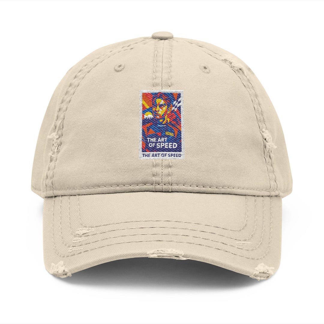 The Art of Speed Hat | Oscar Piastri Pop Art Embroidered Cap | Mclaren ...