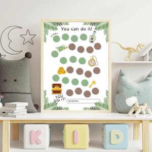 Pirate Adventure Reward Chart: Kids' Chore & Potty Training (digital ...
