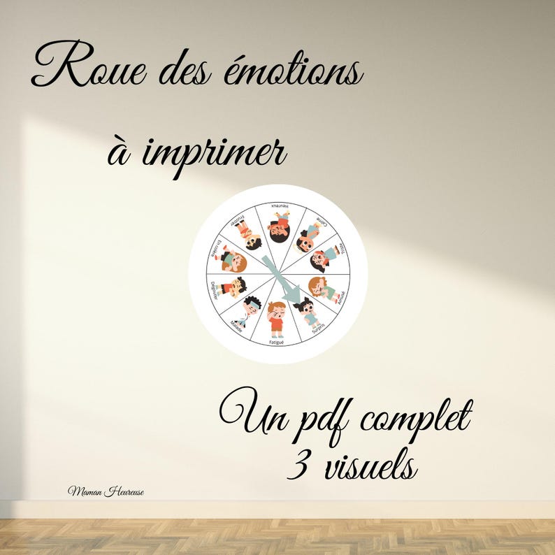 Printable Emotion Wheels Pack • Emotion Management Activity ...