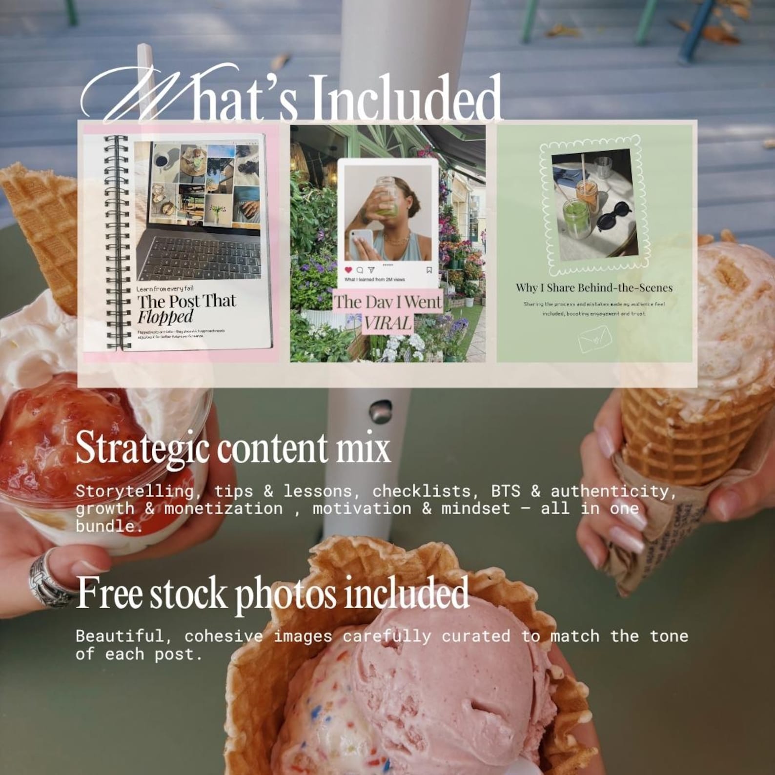 50 Instagram Post Templates - Content Creator Canva Templates ...