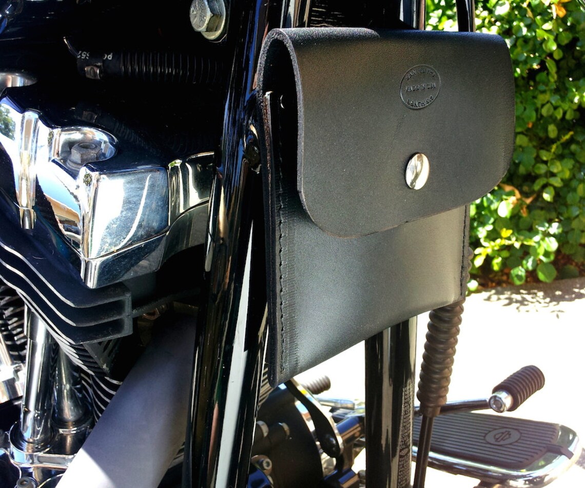 Leather Motorcycle Frame Bag: Registration & Insurance, Biker ...