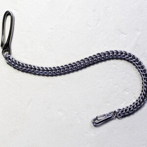 Custom Wallet Chain, Stainless Steel Persian Chain, Men's Silver ...