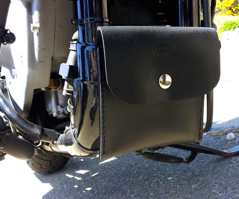 Leather Motorcycle Frame Bag: Registration & Insurance, Biker ...