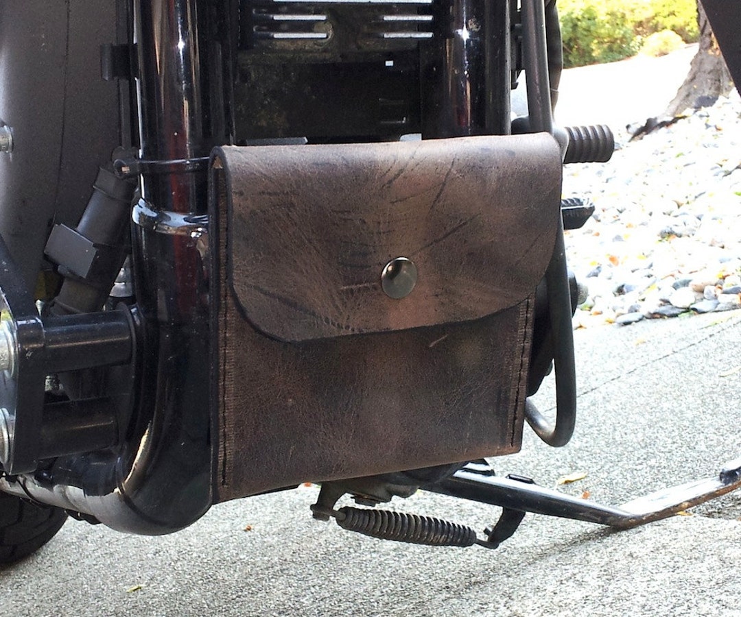 Leather Motorcycle Frame Bag: Registration & Insurance, Biker ...