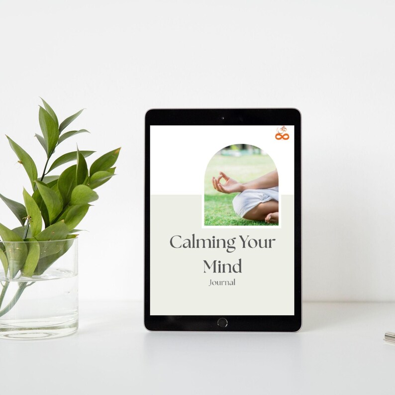 Calming Your Mind Journal | Self-care Planner | 31-day Mental Wellness ...
