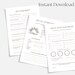 Calming Your Mind Journal | Self-care Planner | 31-day Mental Wellness ...