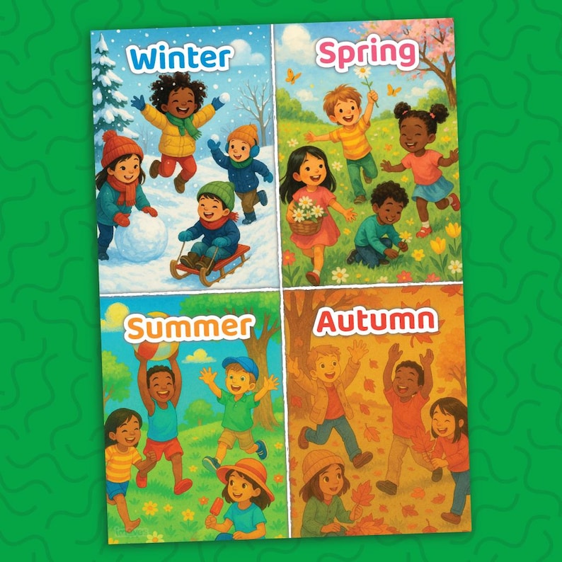 Early Years Learning Posters Bundle – Colours, Emotions, Weather, Days ...