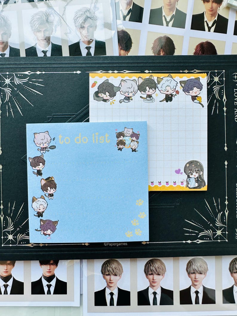 Love and Deepspace Sticky Notes – LADS Post-it Notes With Xavier ...