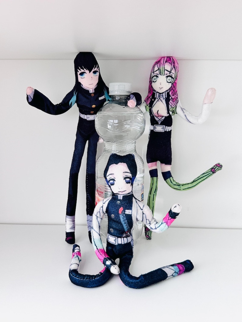 Demon Slayer Inspired Poseable Wire Doll | Muichiro Shinobu Mitsuri ...