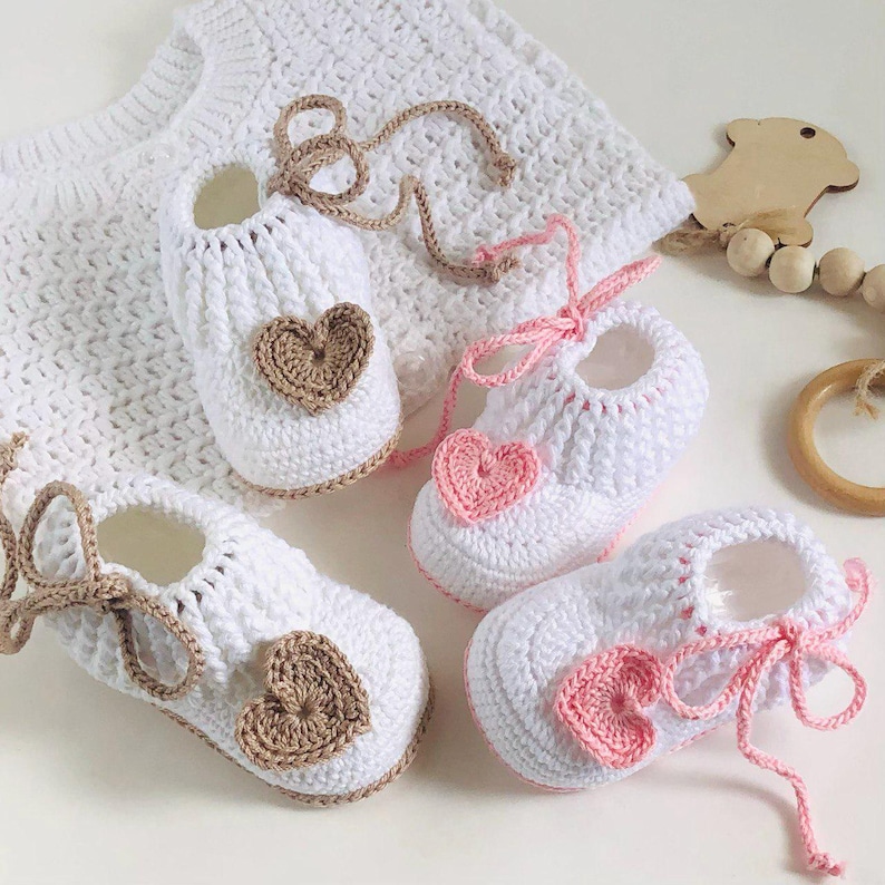 Crochet Pattern Booties for Baby Bootы for Newborns Moccasins Gift for ...