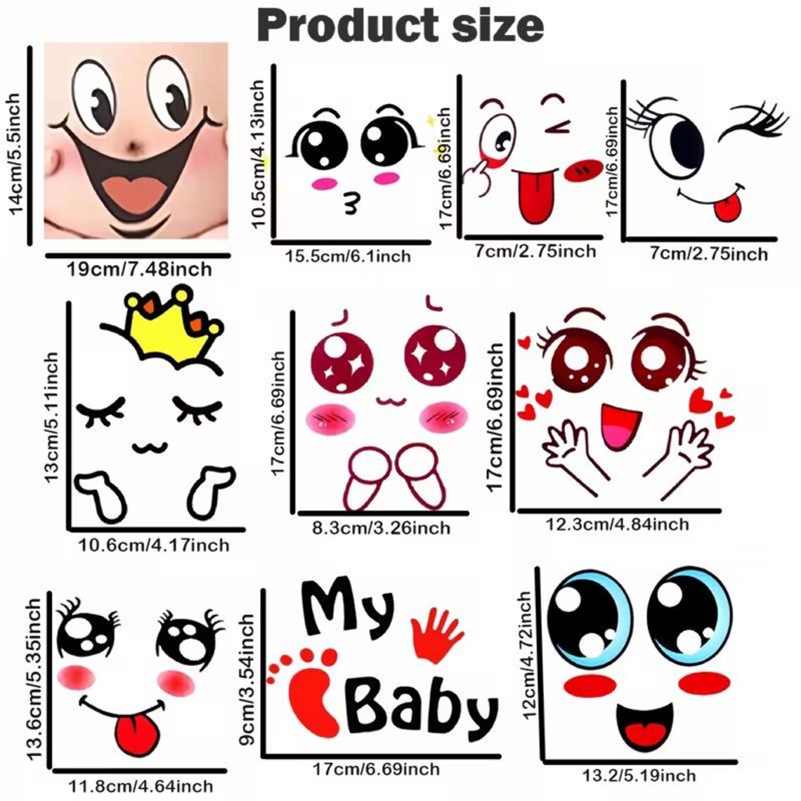 Pregnancy Belly Stickers - Etsy