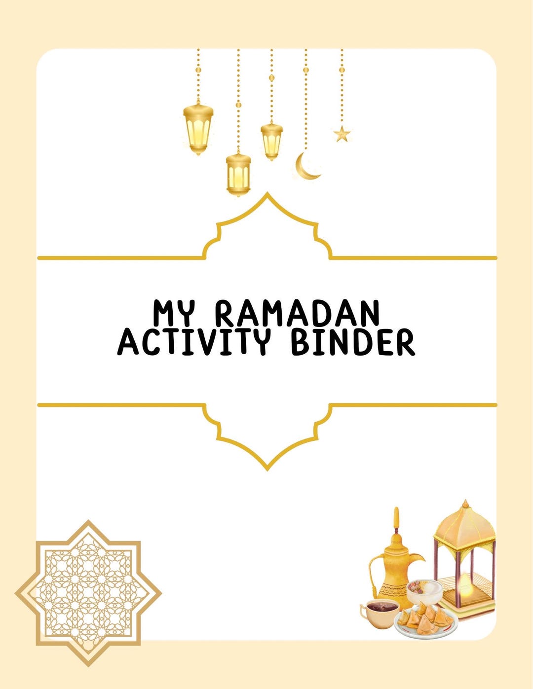 Ramadan Kids Activity Pack Printable, 60+ No Prep Worksheets, Coloring ...