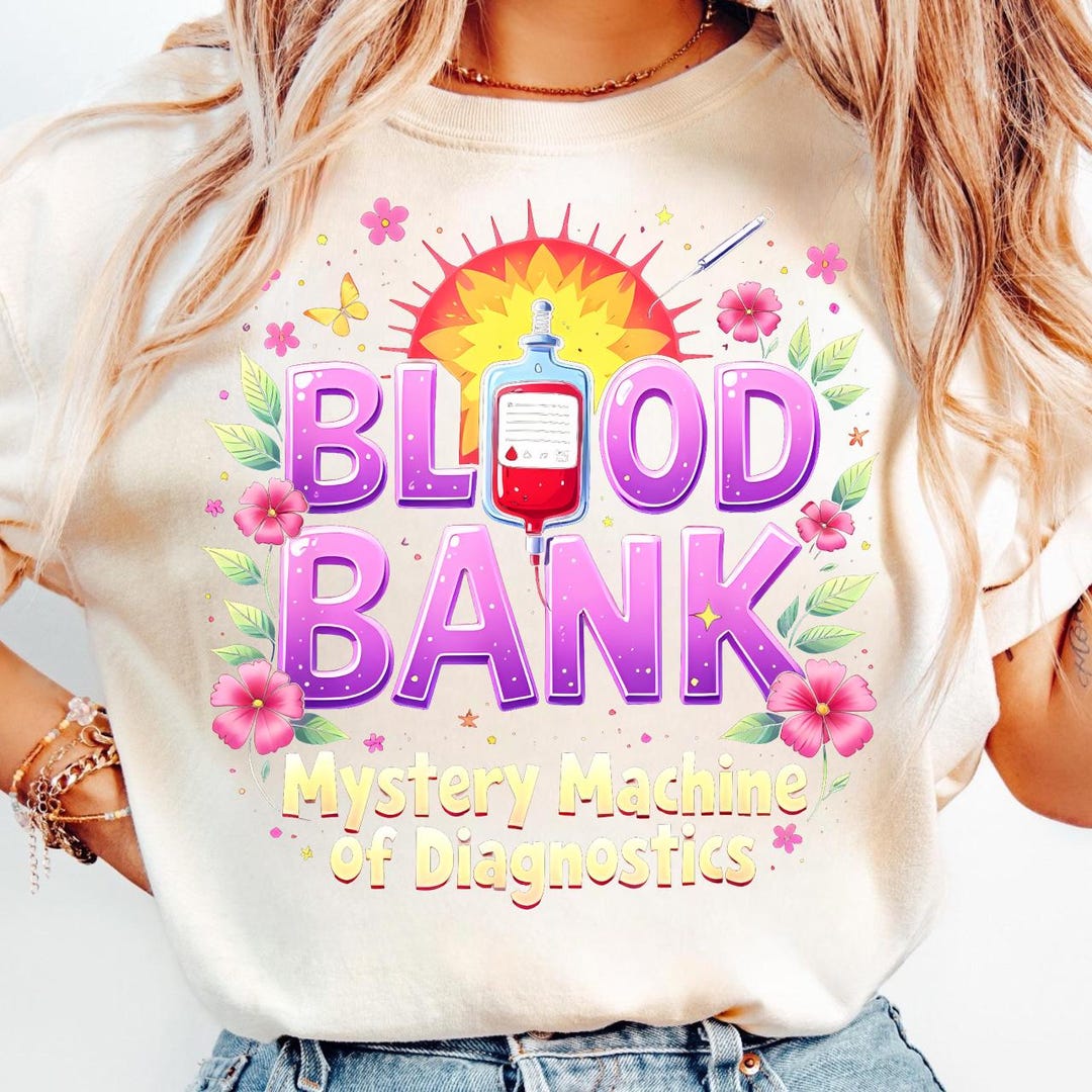 Blood Bank Png, Lab Week 2025 Png, Lab Scientist, Team MLS MLT, Retro ...