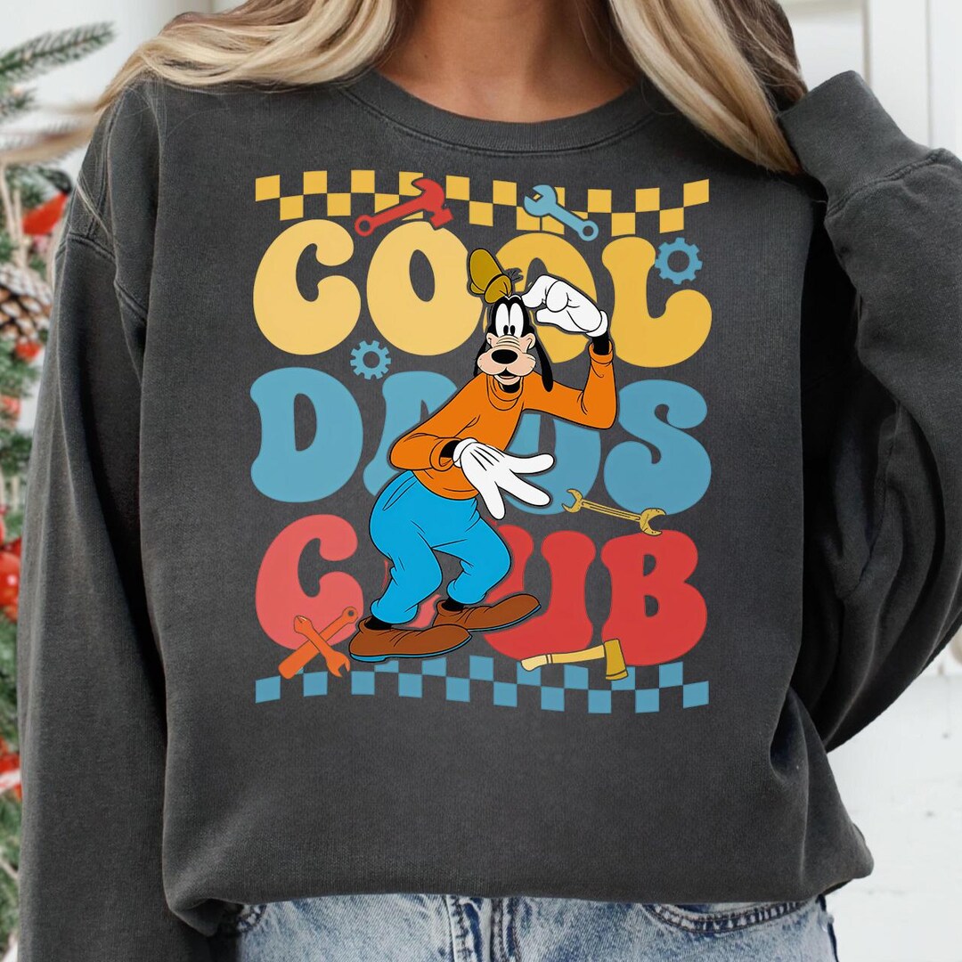 Disneyland Cool Dad Club Goofy PNG, Disneyworld Goofy Daddy Png, Goofy ...