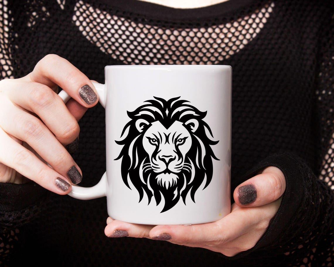Lion Head SVG Bundle: King of the Jungle Clipart (digital Download - Etsy