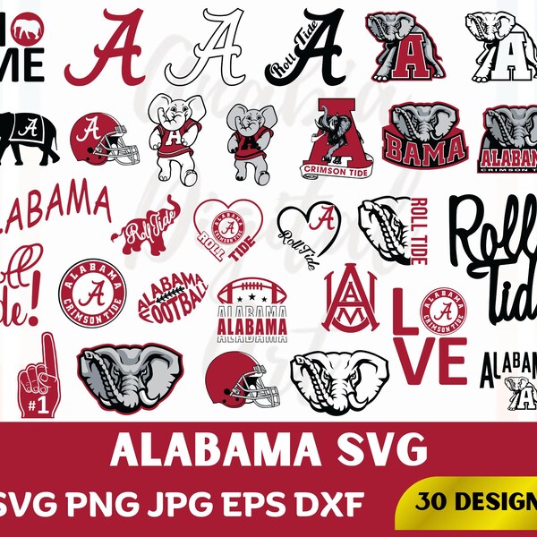 Alabama Svg - Etsy