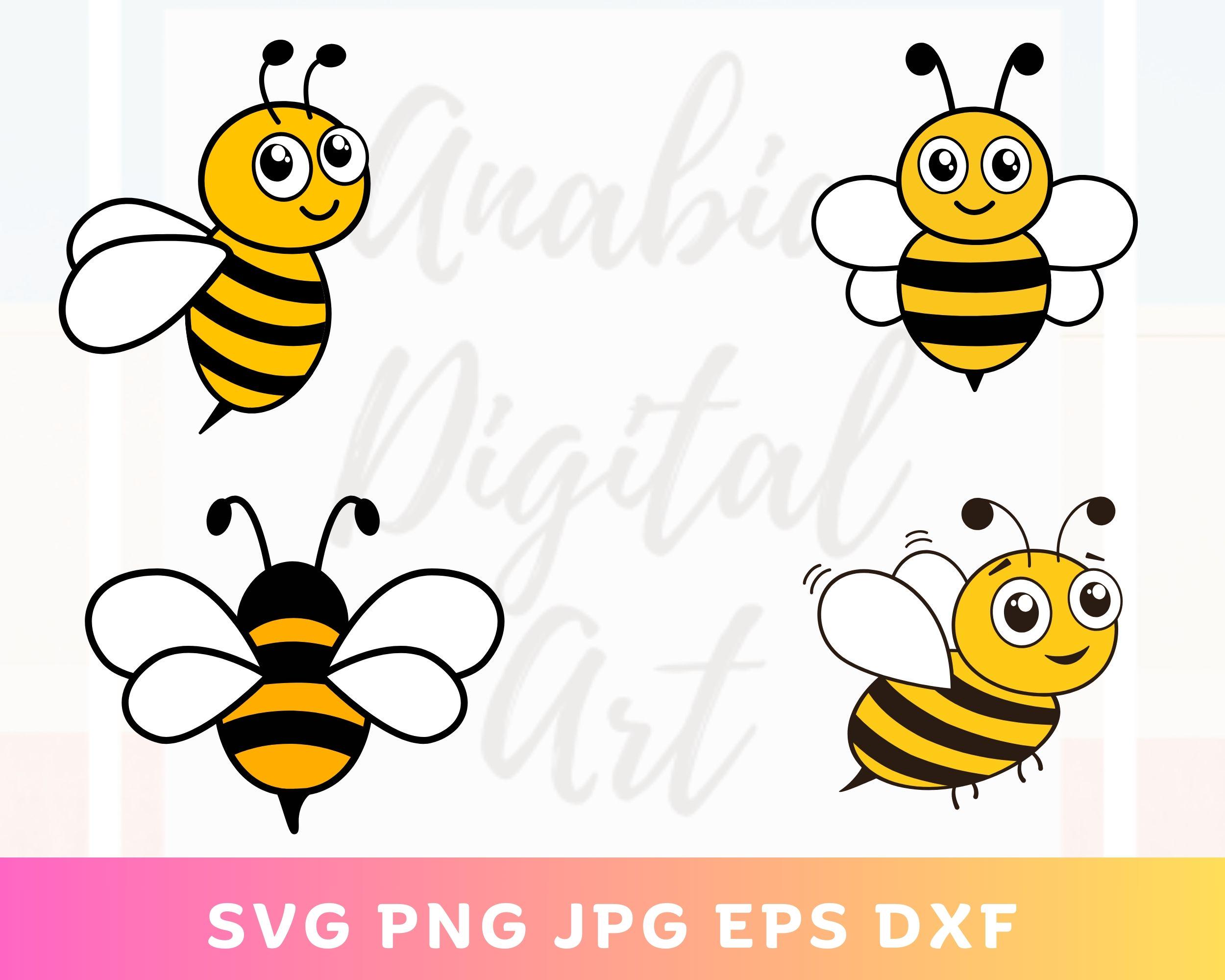 Bee SVG Bundle, Honeycomb Clipart (digital Download) - Etsy