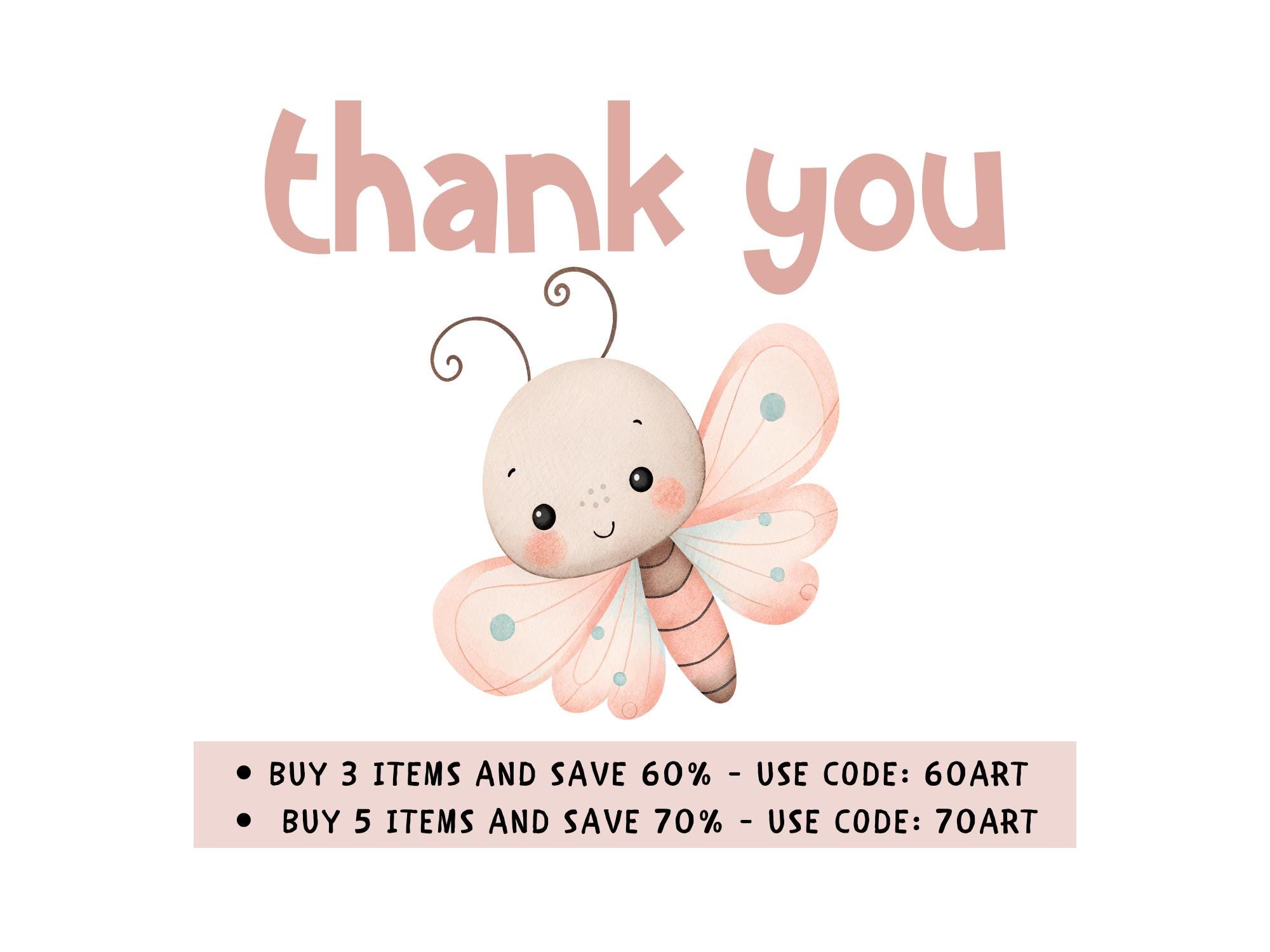 Cute Little Love Bugs Clipart, Insects Clipart, Spring Clip Art Bundle ...